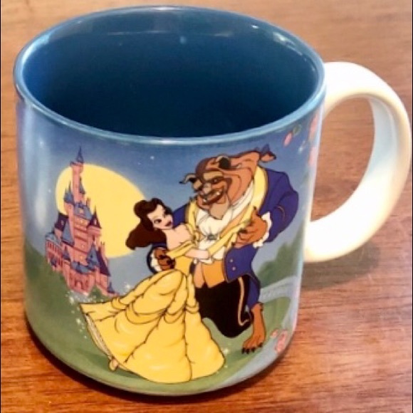Disney | Dining | Collectable Disney Beauty And The Beast Coffee Mug ...